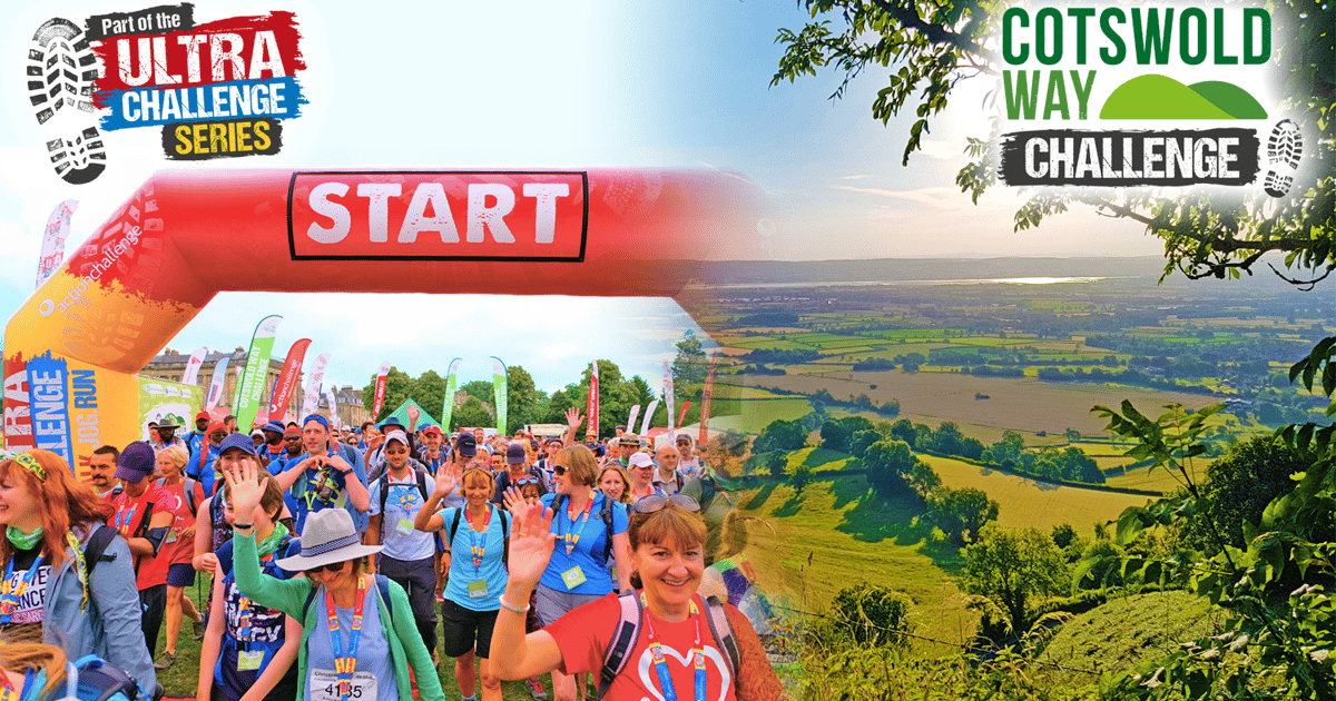 Cotswold Way Ultra Challenge - Rainbow Trust Children's Charity