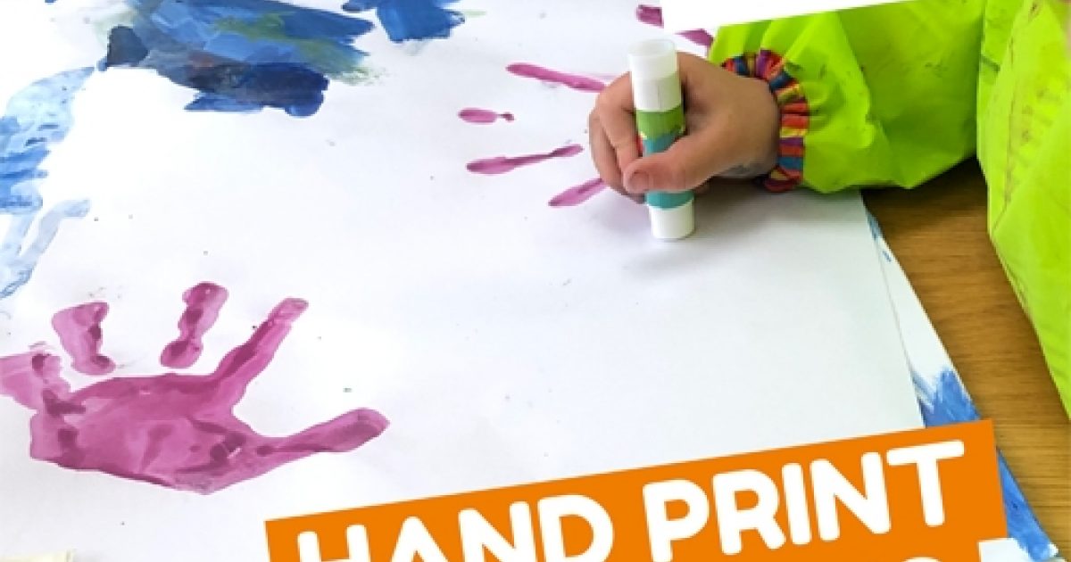 Hand Print Creatures | Activities for Kids | Rainbow Trust Children's ...