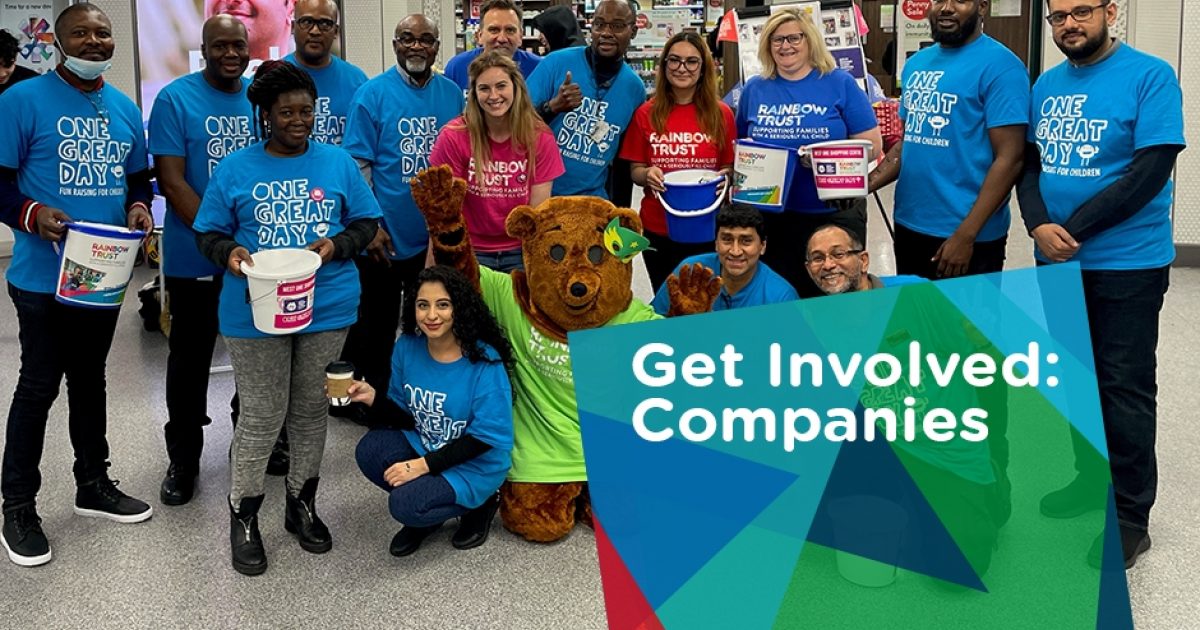 Ways for your company to get involved | Rainbow Trust Children's Charity