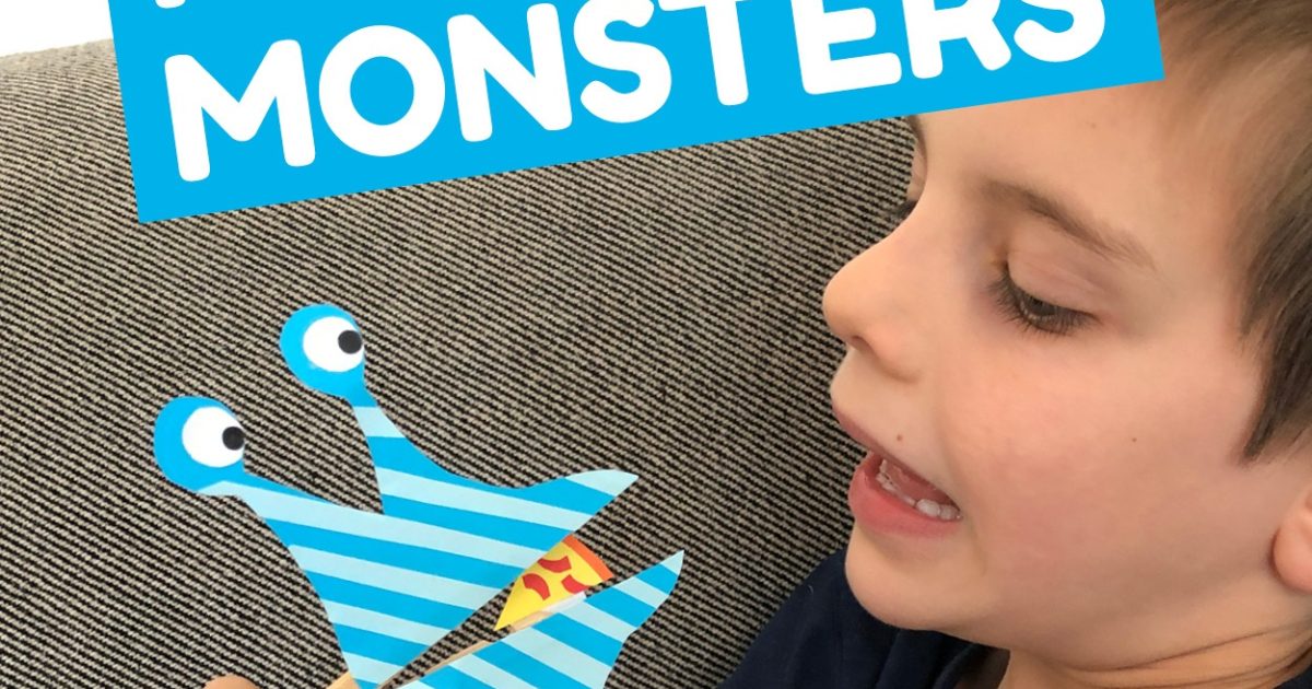 Peg Monster | Activities for Kids | Rainbow Trust Children's Charity