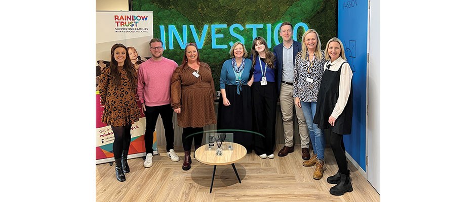 Leading recruitment agency, Investigo, chooses Rainbow Trust as their ...