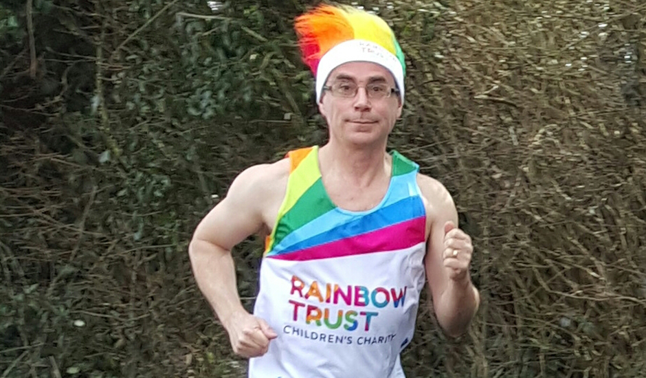 Sal runs the London Marathon for Rainbow Trust | Rainbow Trust Children ...