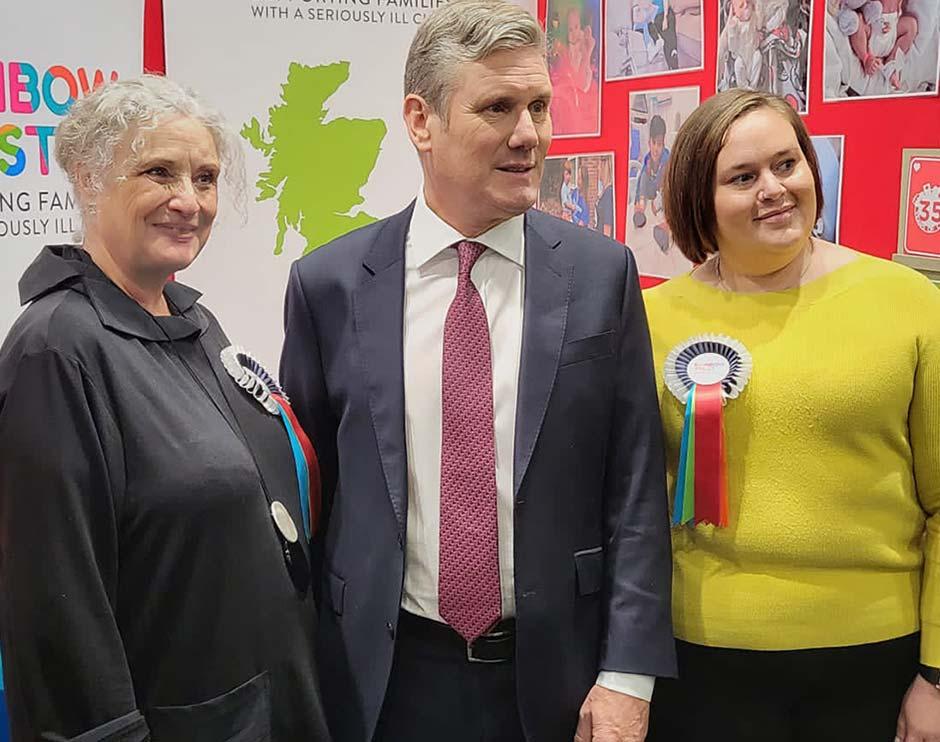 Rainbow Trust raises awareness of new Liverpool Care Team at the Labour conference | Rainbow ...