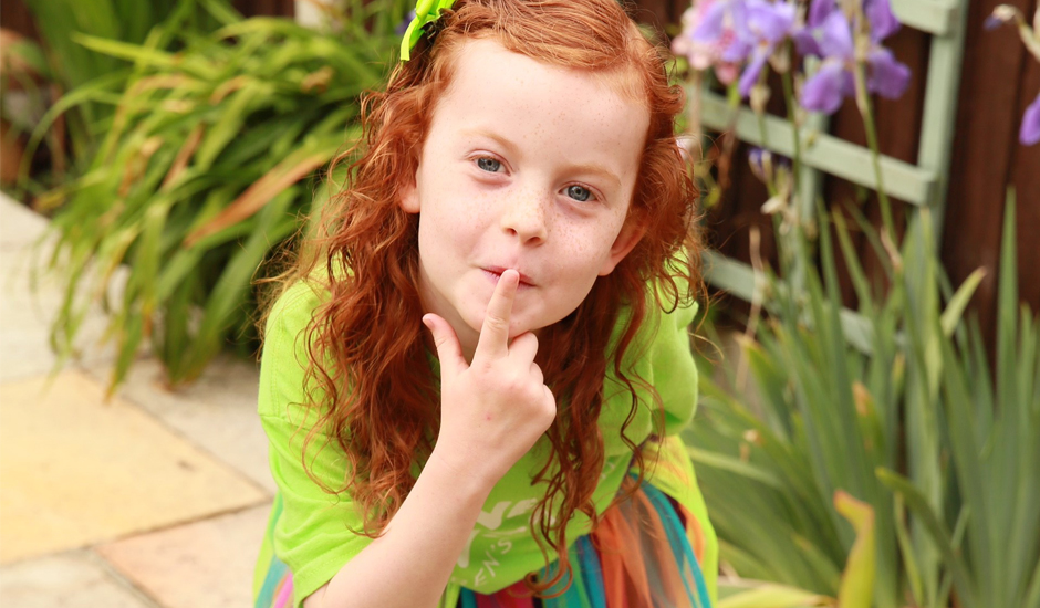 Six-year-old’s sponsored silence is golden | Rainbow Trust Children's ...